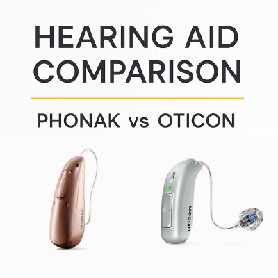 Oticon vs Phonak Hearing Aids: Brand Comparison Guide | Happy Ears